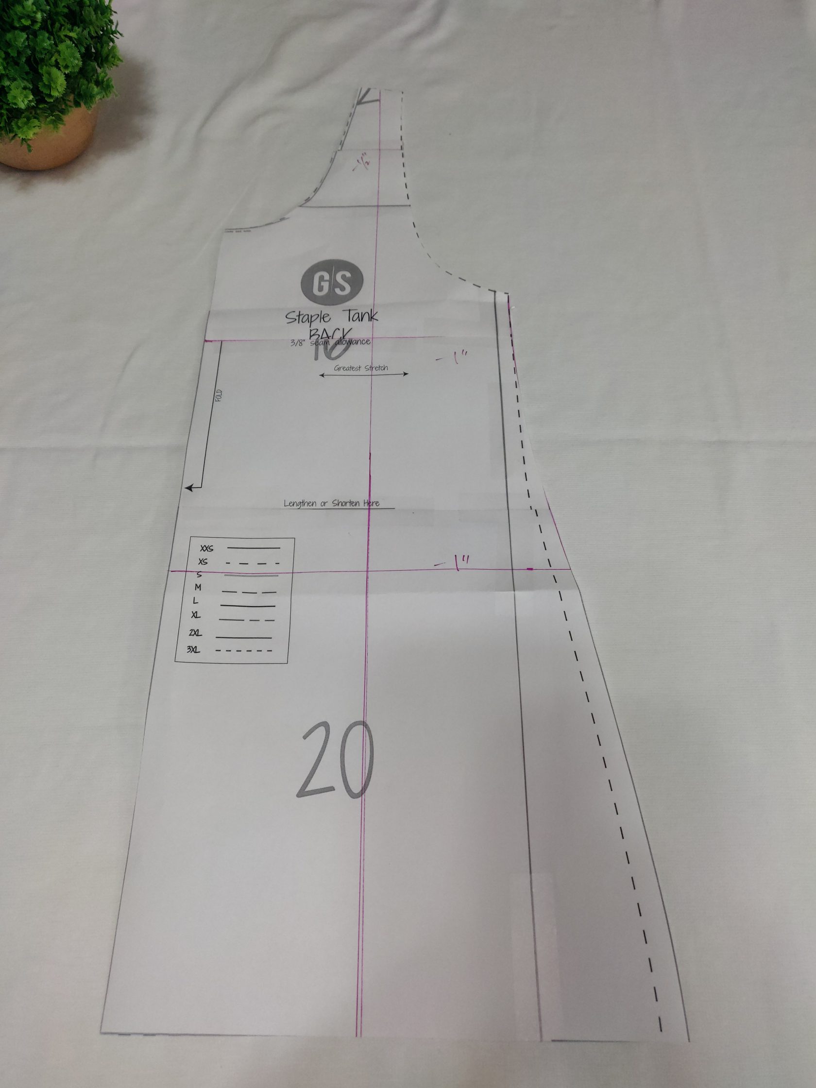 Pattern comparison, Lago Tank by Itch to Stitch and Staple Tank by ...